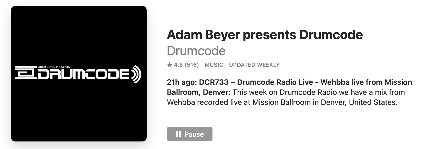 Recommended Podcast: Drumcode Radio Live - Jennifer Zelazny